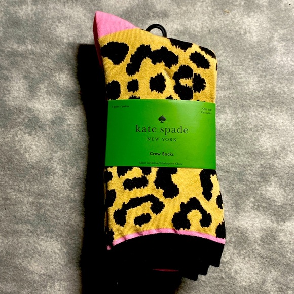 kate spade | Accessories | Kate Spade New York Crew Socks Pack Of 3 ...